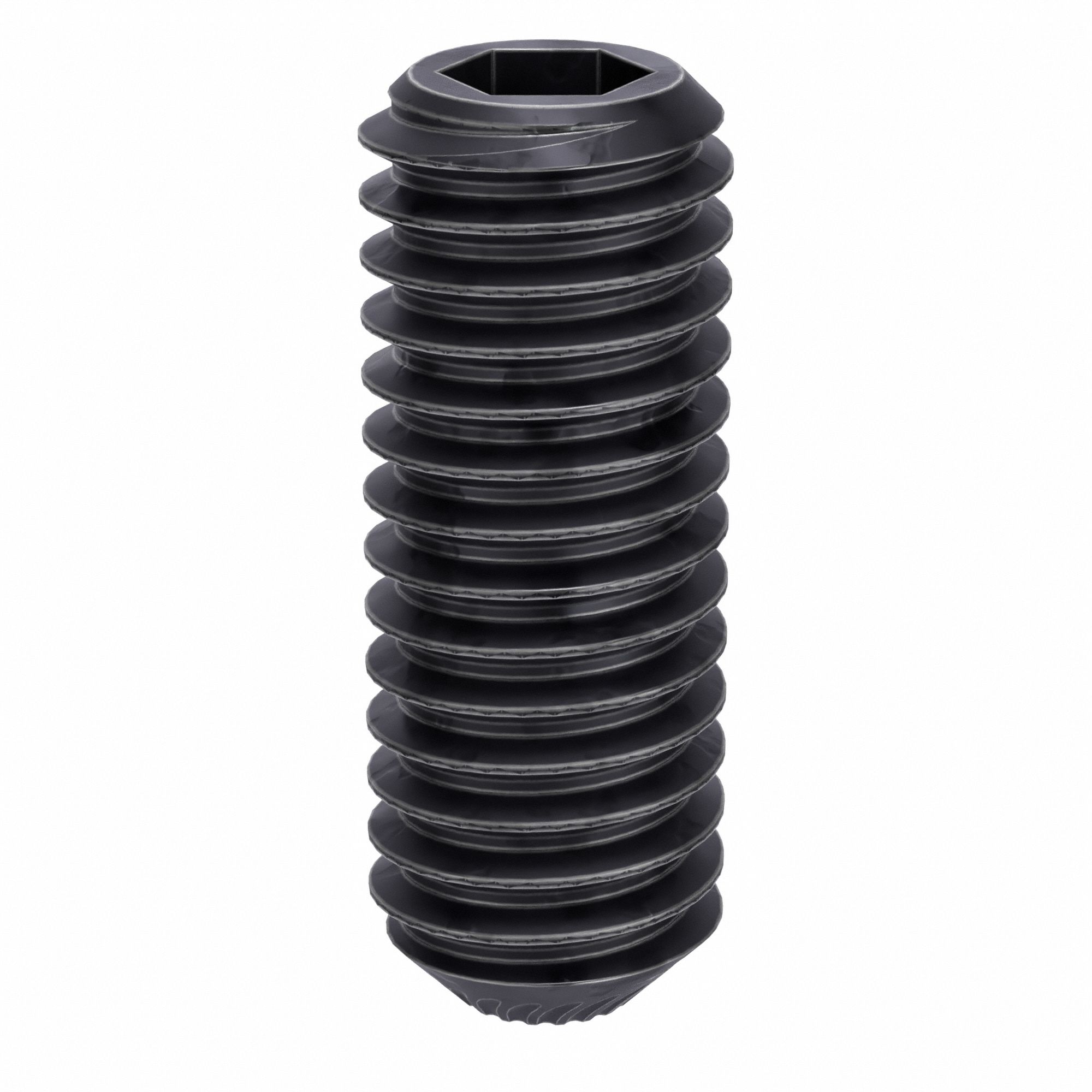 M6x1 Thread Size, 16 mm Overall Lg, Socket Set Screw - 31JZ22|M07890 ...