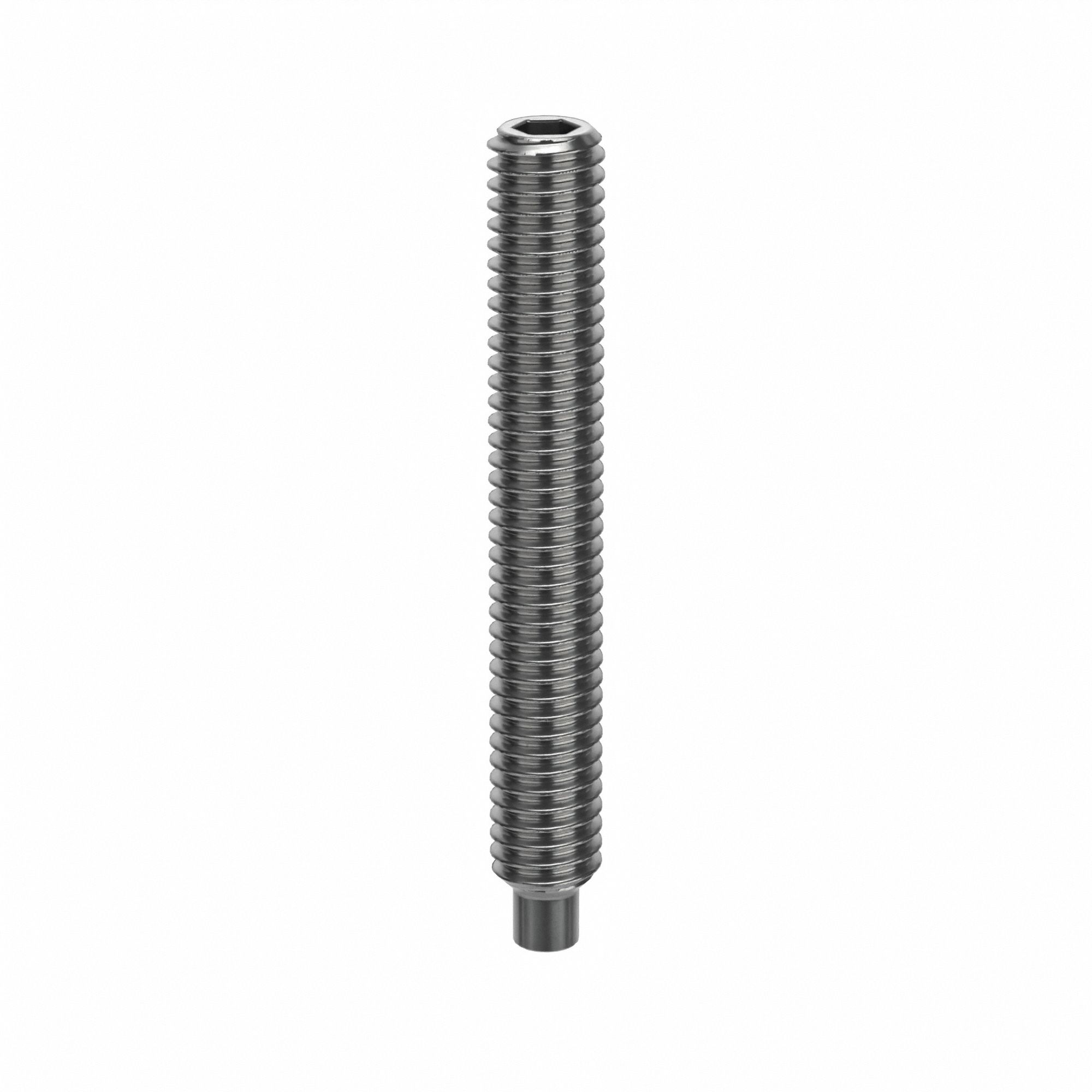 M4x0.7 Thread Size, 30 mm Overall Lg, Socket Set Screw - 31JZ56|M51230 ...