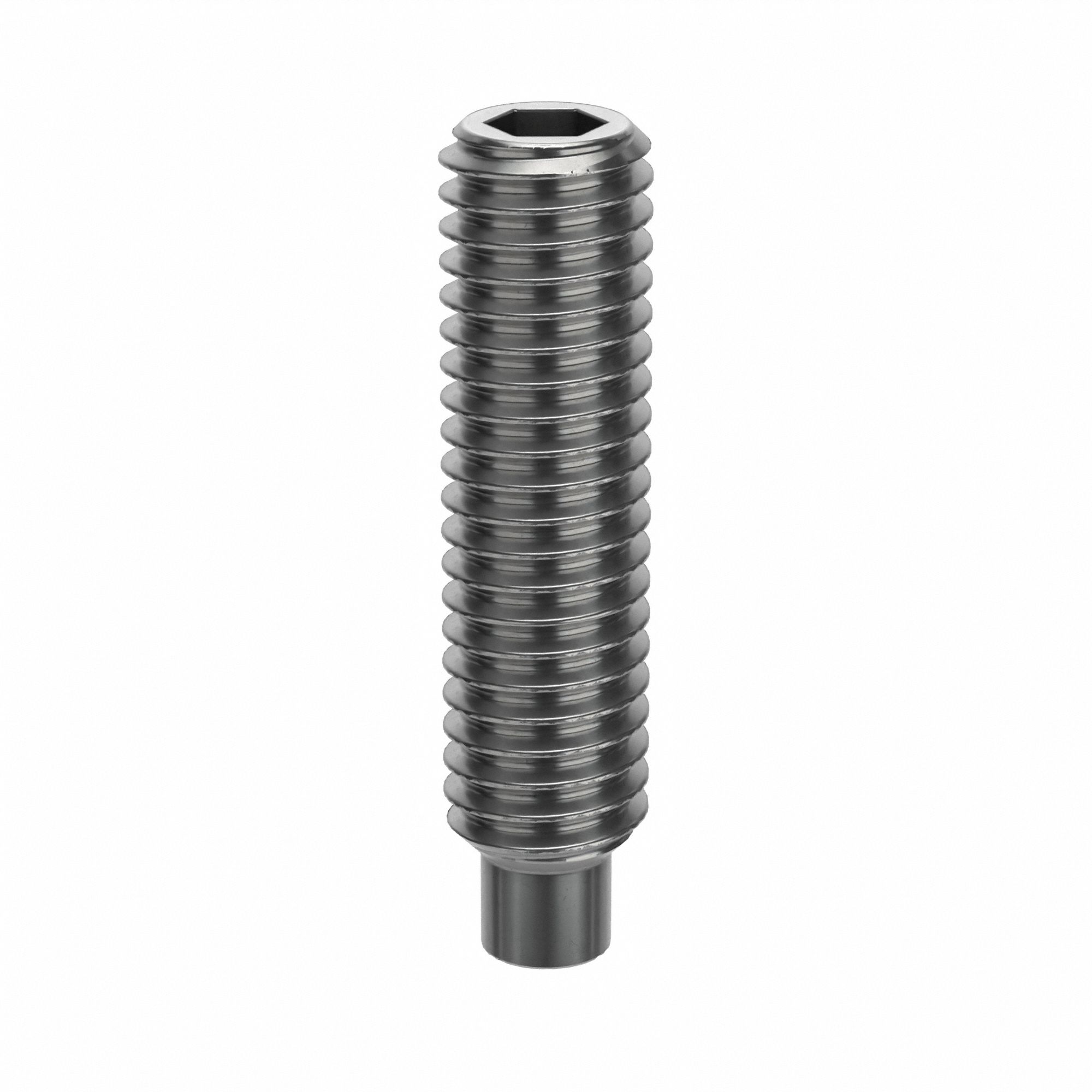 M6x1 Thread Size, 25 mm Overall Lg, Socket Set Screw - 31JZ75|M51230 ...