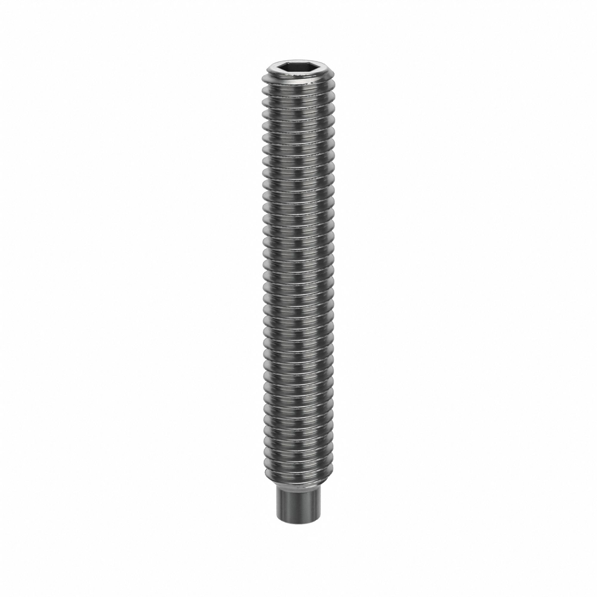 M6x1 Thread Size, 40 mm Overall Lg, Socket Set Screw - 31JZ78|M51230 ...