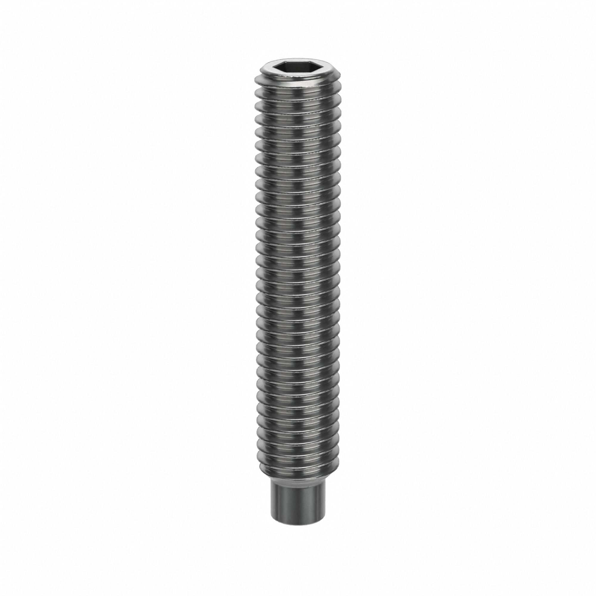 M8x1.25 Thread Size, 45 mm Overall Lg, Socket Set Screw - 31JZ91|M51230 ...