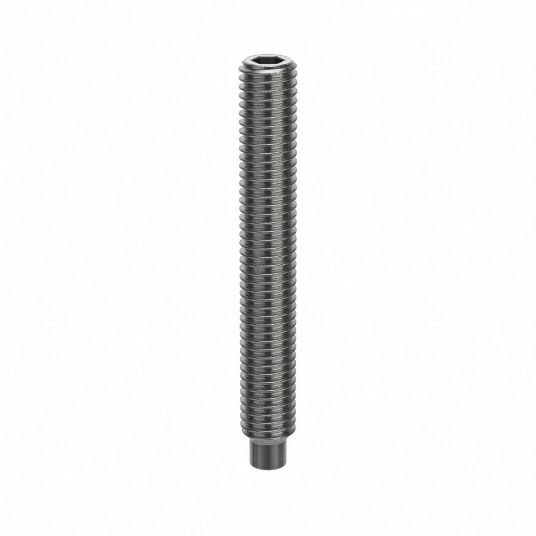 M8x1.25 Thread Size, 60 mm Overall Lg, Socket Set Screw - 31JZ93|M51230 ...
