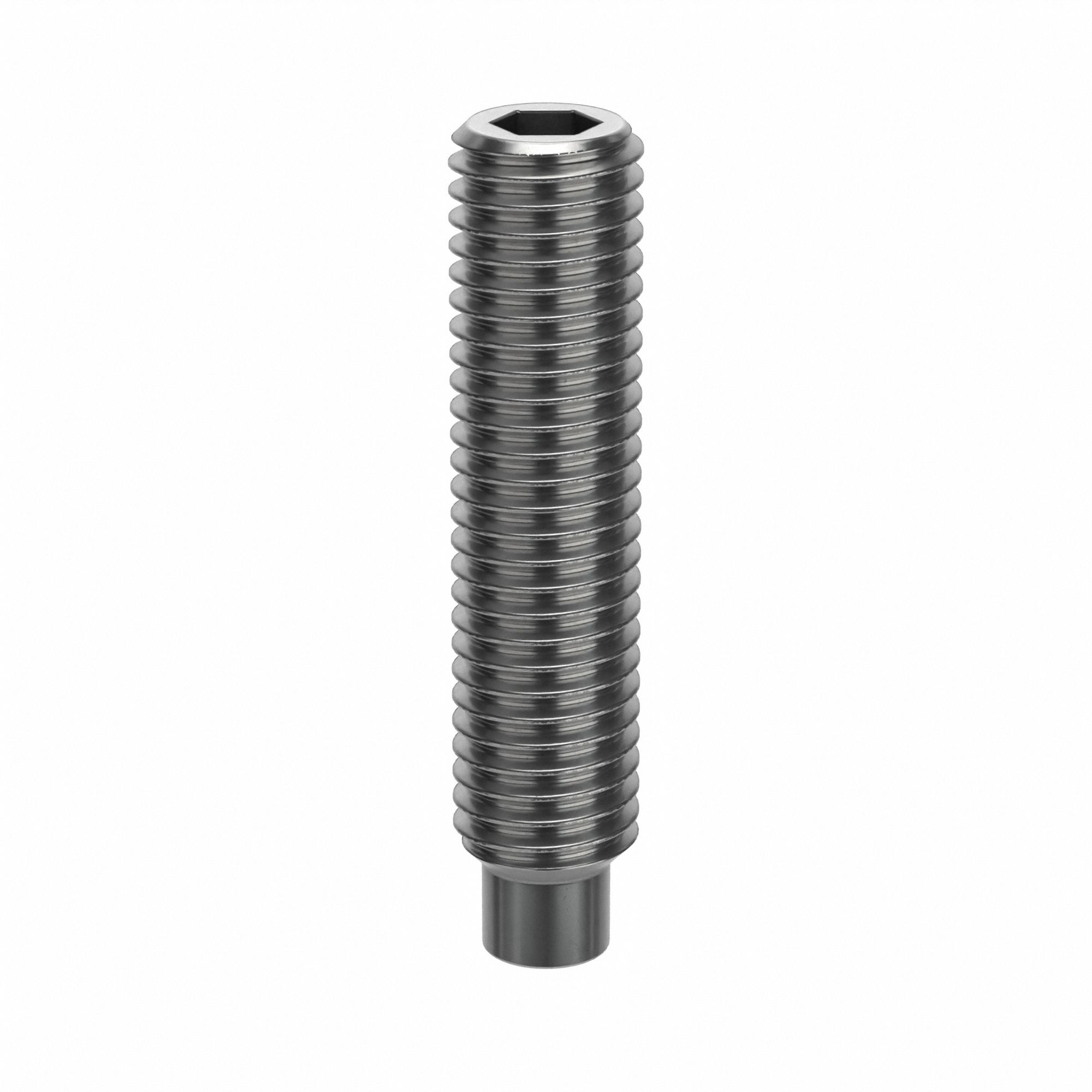 M12x1.75 Thread Size, 55 mm Overall Lg, Socket Set Screw - 31KA14 ...