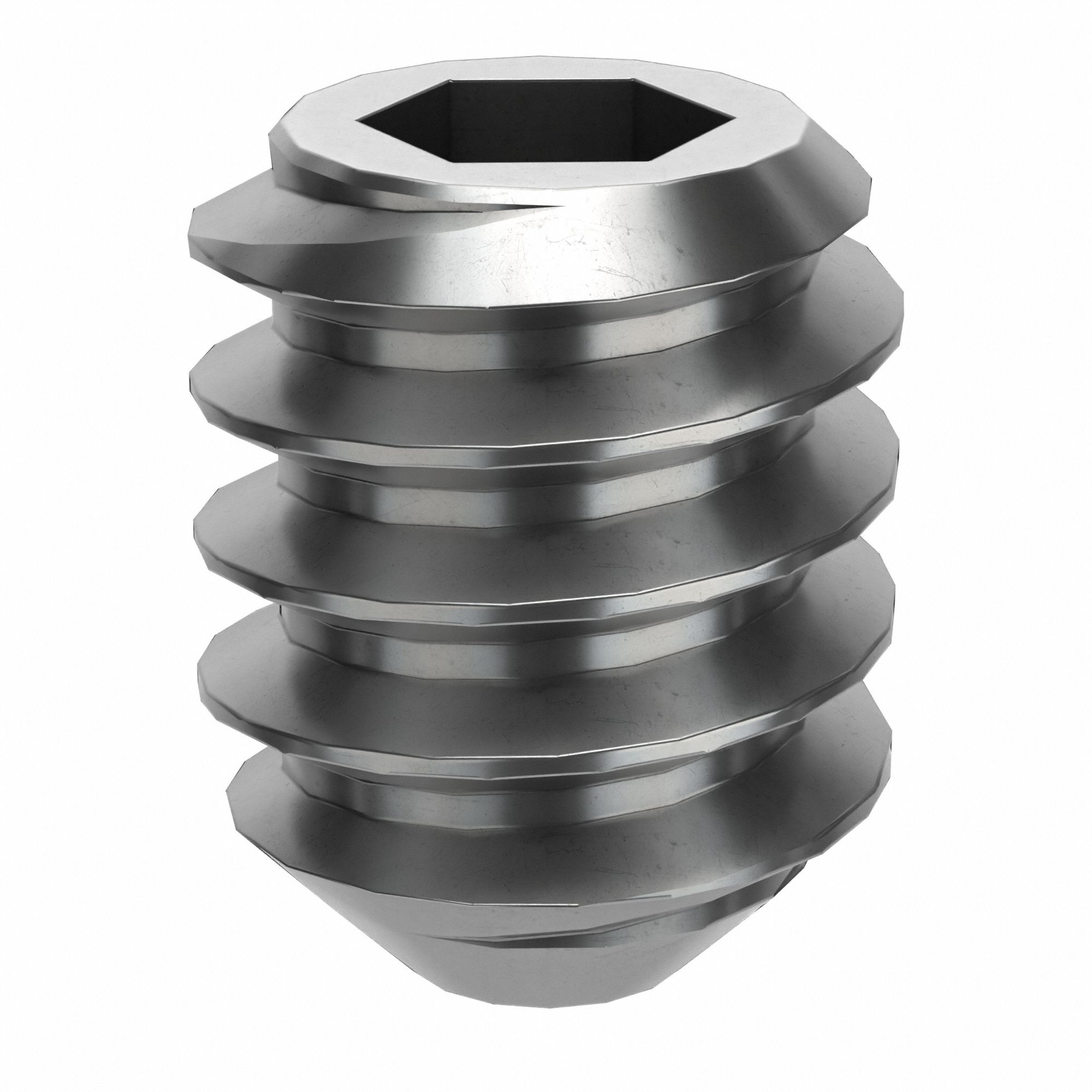 M1.6x0.35 Thread Size, 2 mm Overall Lg, Socket Set Screw - 31KA21 ...