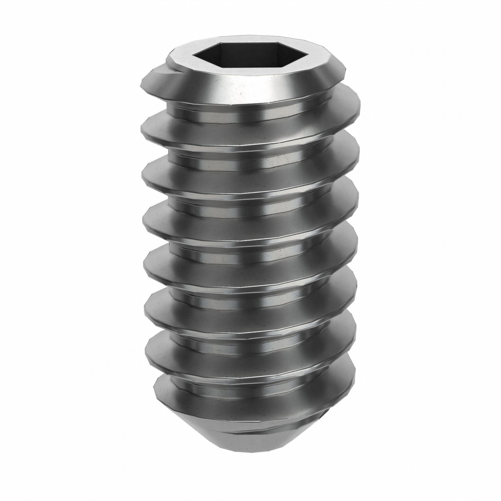 M1.6x0.35 Thread Size, 3 mm Overall Lg, Socket Set Screw - 31KA22 ...
