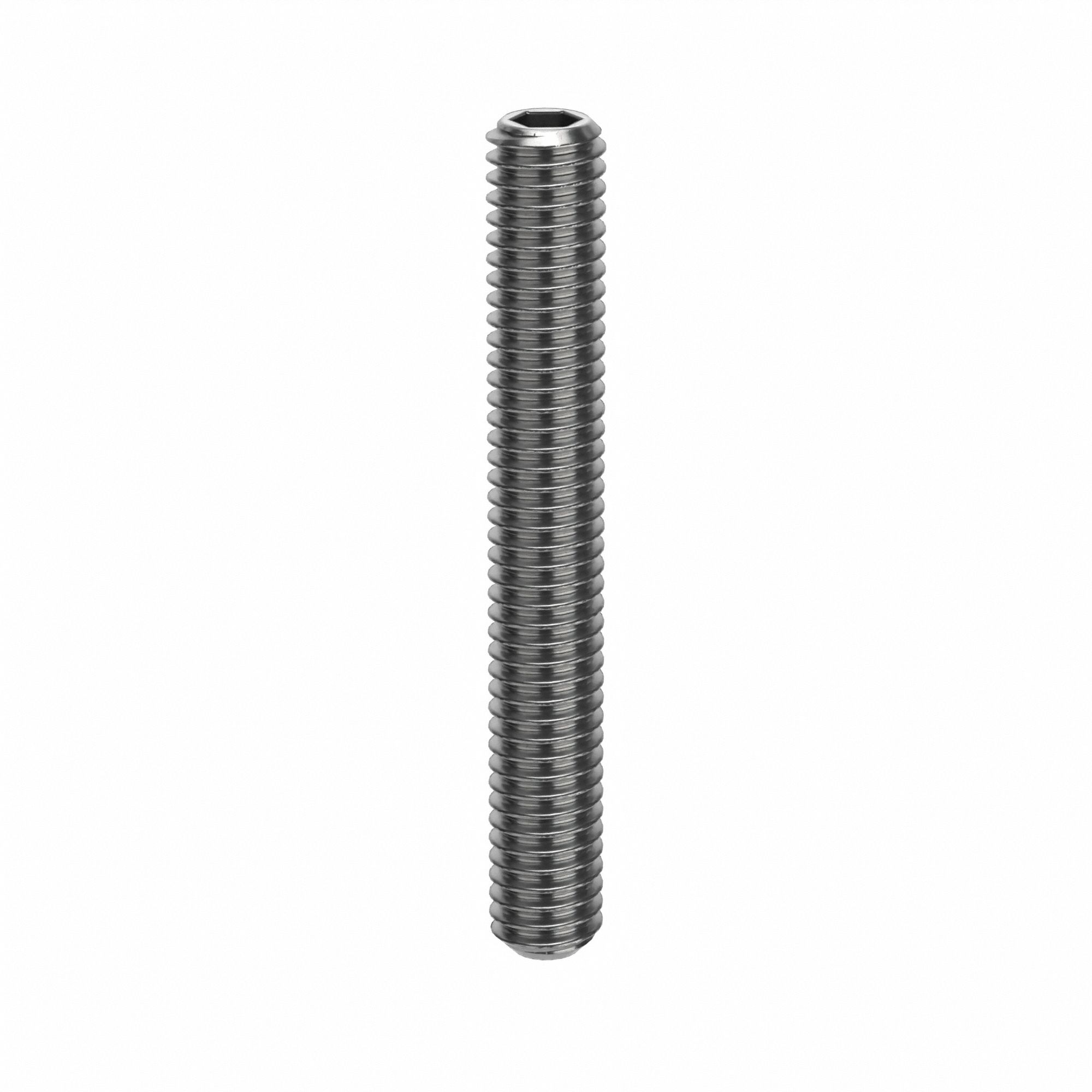 M4x0.7 Thread Size, 30 mm Overall Lg, Socket Set Screw - 31KA39|M51240 ...