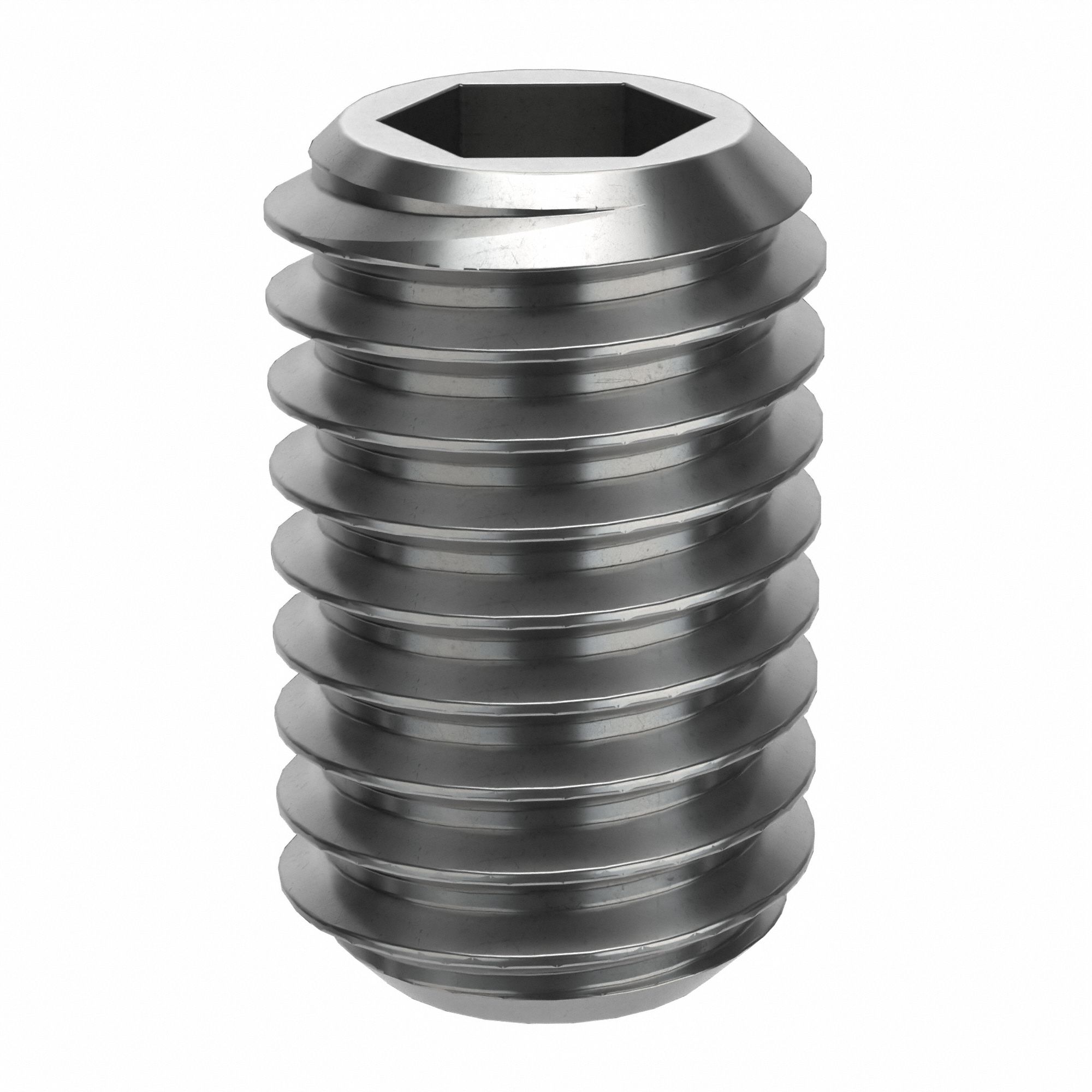 M5x0.8 Thread Size, 8 mm Overall Lg, Socket Set Screw - 31KA44|M51240 ...