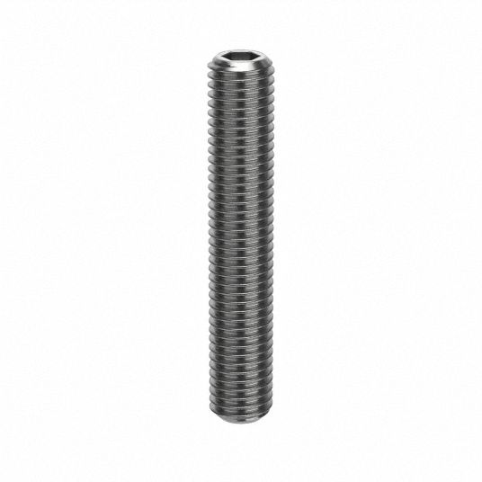 M12x1.75 Thread Size, 70 mm Overall Lg, Socket Set Screw - 31KA76 ...