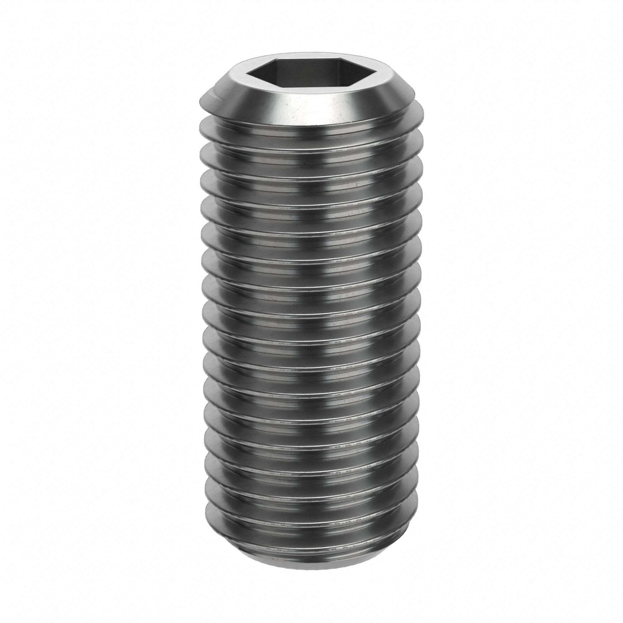 M20x2.5 Thread Size, 45 mm Overall Lg, Socket Set Screw - 31KA93|M51240 ...