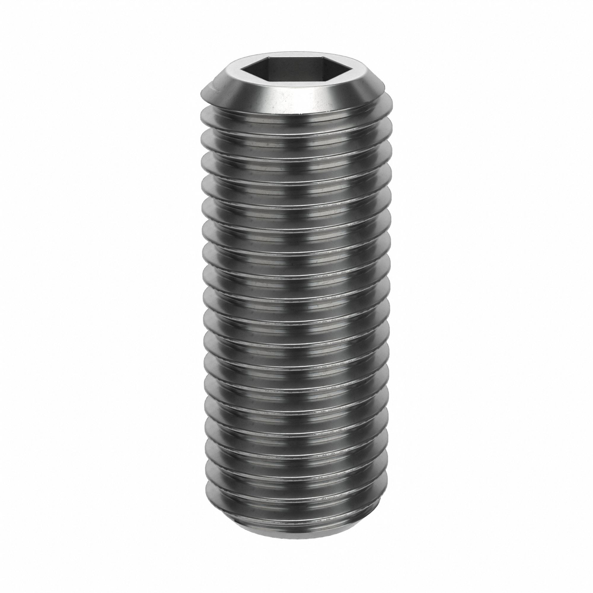 M20x2.5 Thread Size, 50 mm Overall Lg, Socket Set Screw - 31KA94|M51240.200.0050 - Grainger
