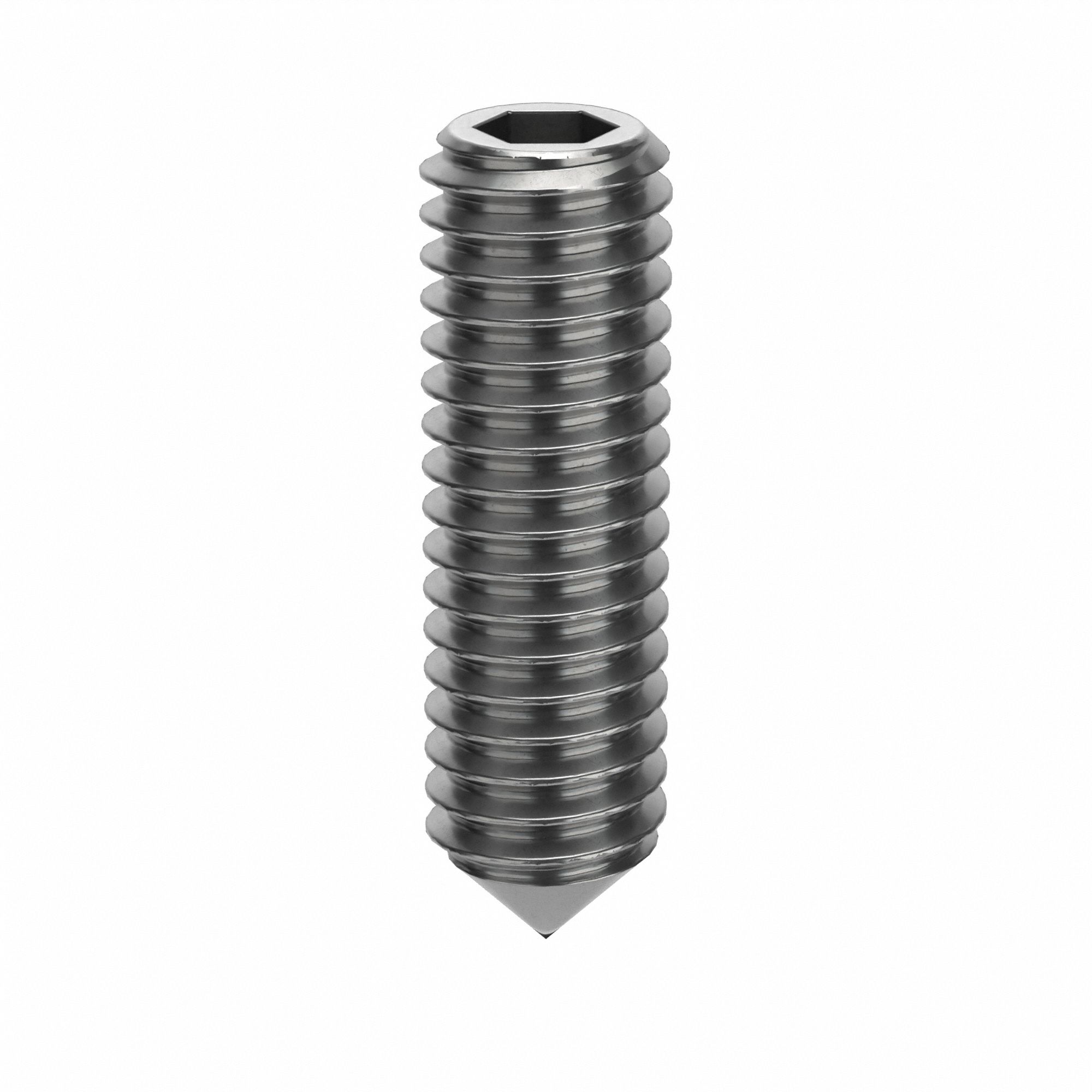 M4x0.7 Thread Size, 14 mm Overall Lg, Socket Set Screw - 31KC18|M51250 ...