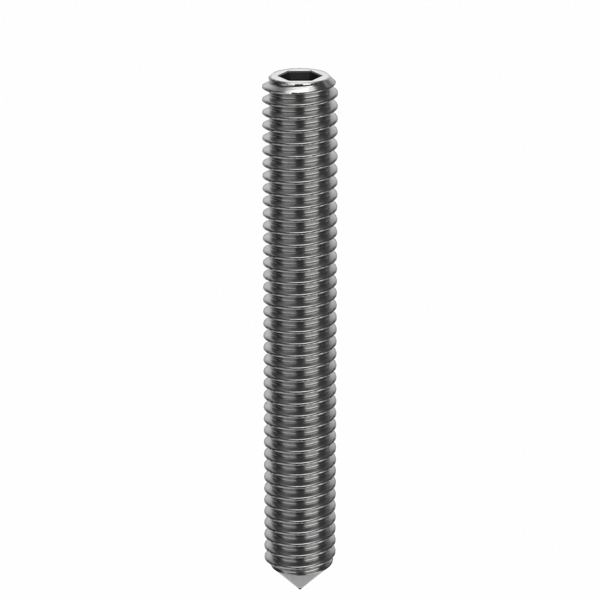 M4x0.7 Thread Size, 30 mm Overall Lg, Socket Set Screw - 31KC22|M51250 ...