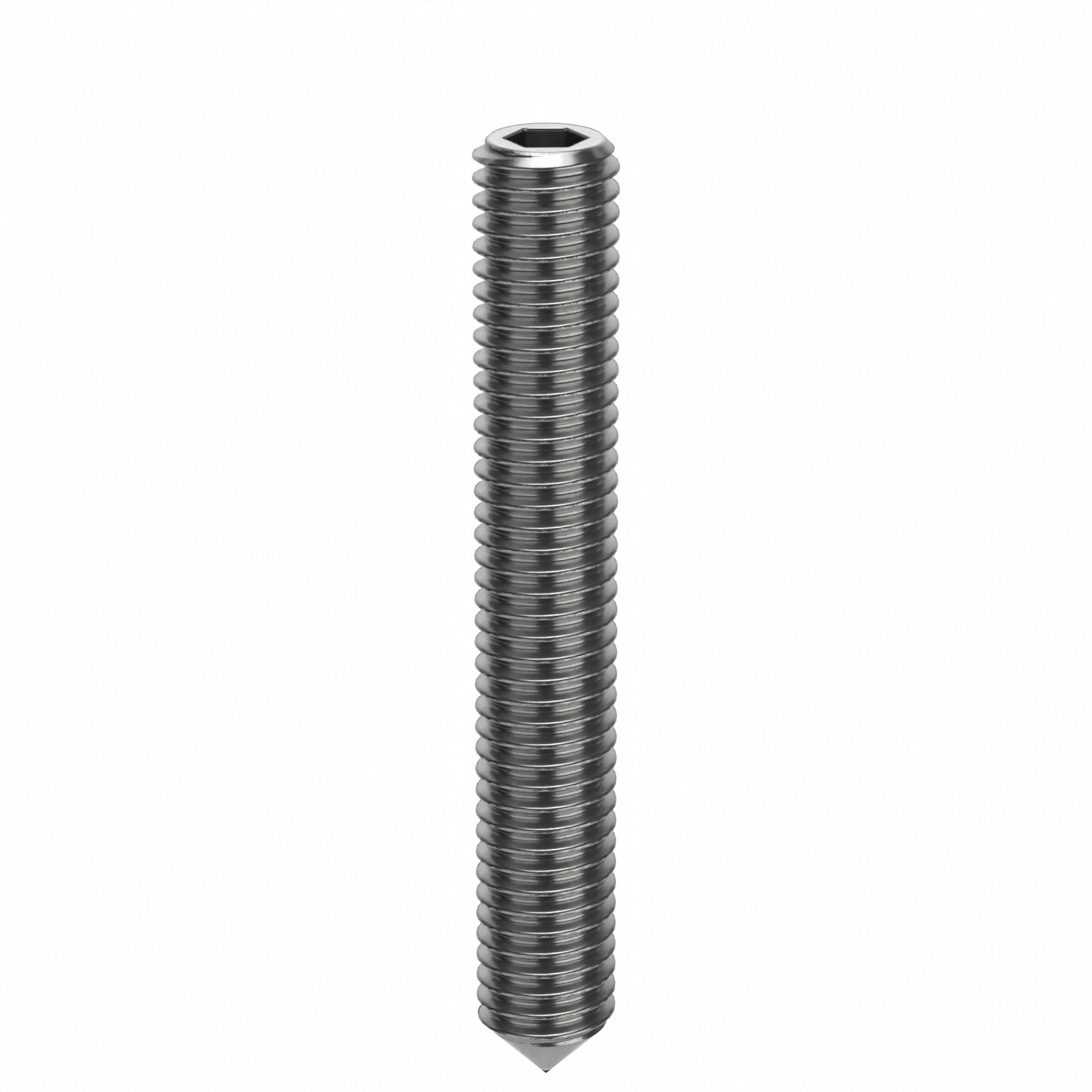 M5x0.8 Thread Size, 35 mm Overall Lg, Socket Set Screw - 31KC32|M51250 ...