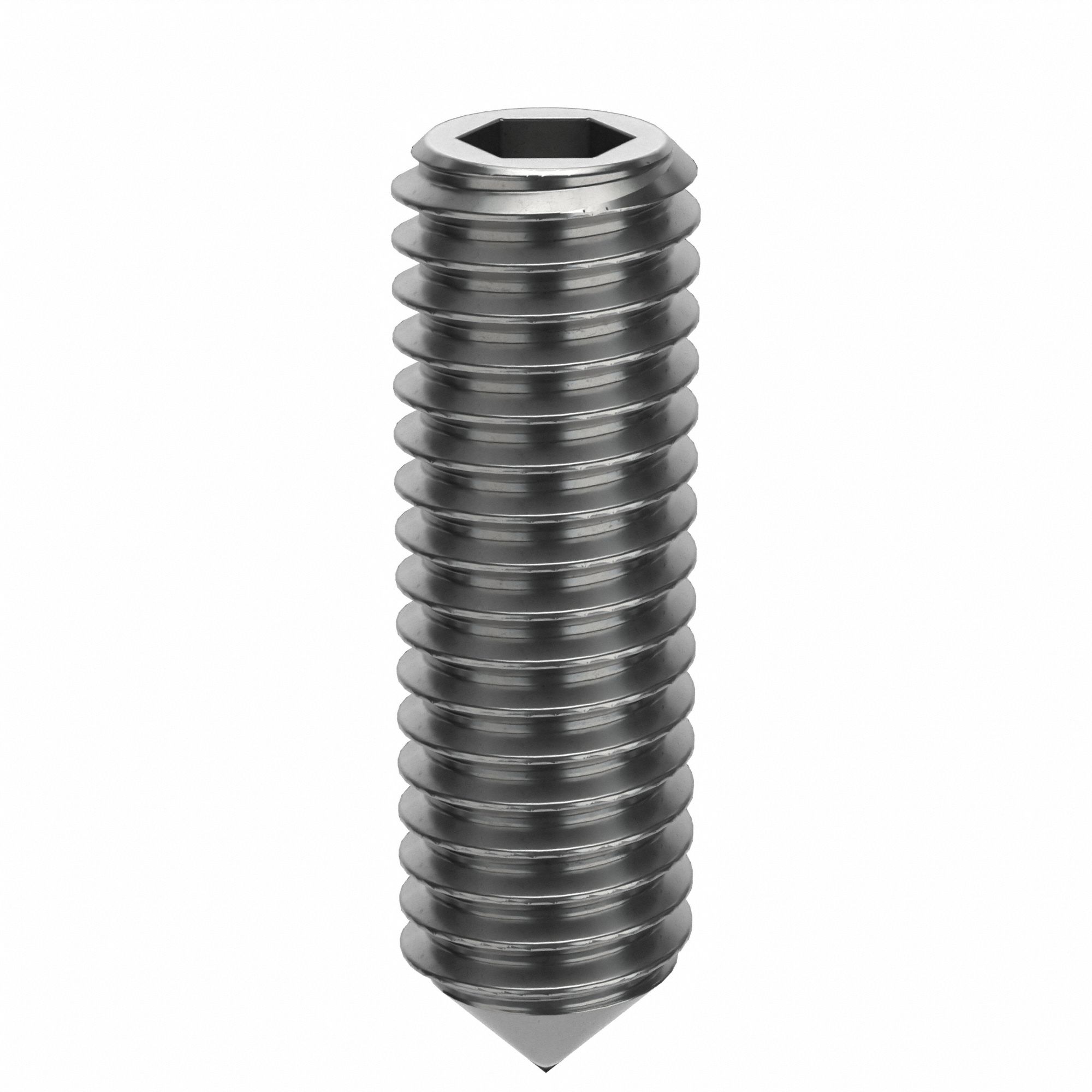 M6x1 Thread Size, 20 mm Overall Lg, Socket Set Screw - 31KC42|M51250 ...
