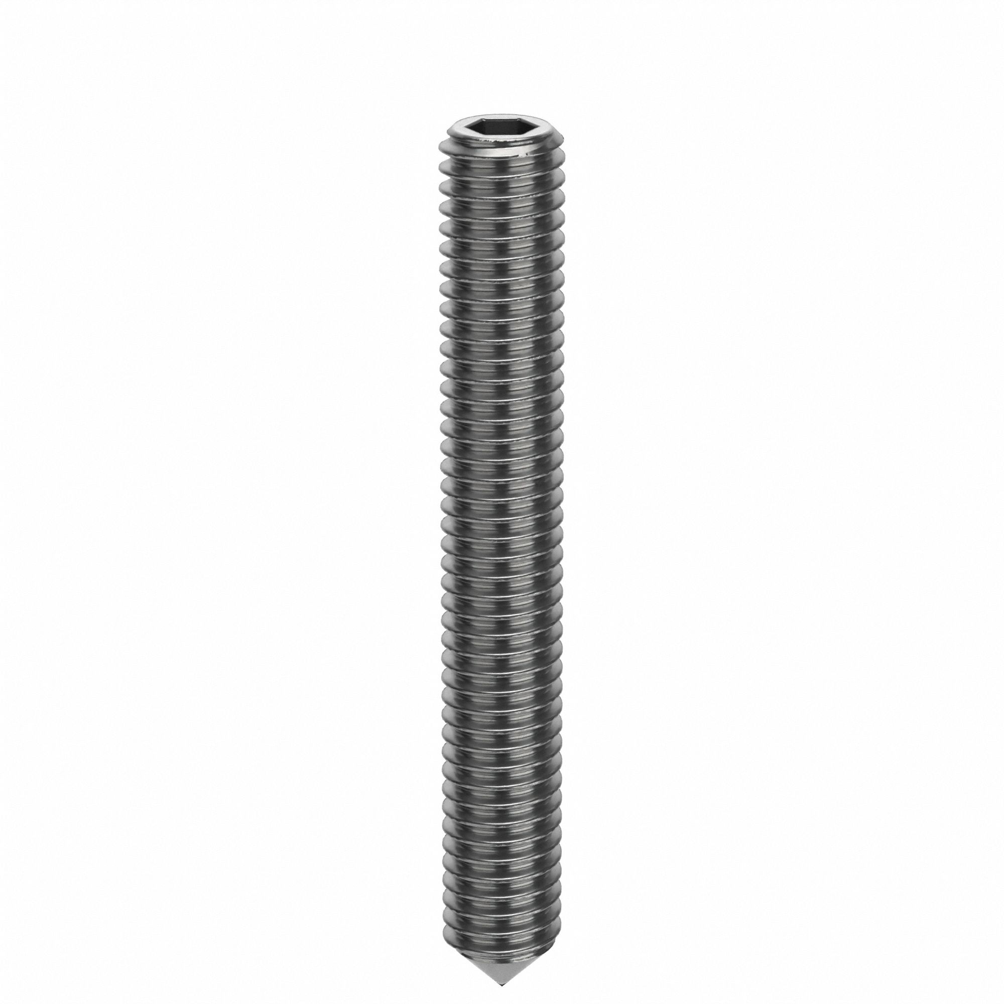 M6x1 Thread Size, 45 mm Overall Lg, Socket Set Screw - 31KC45|M51250 ...