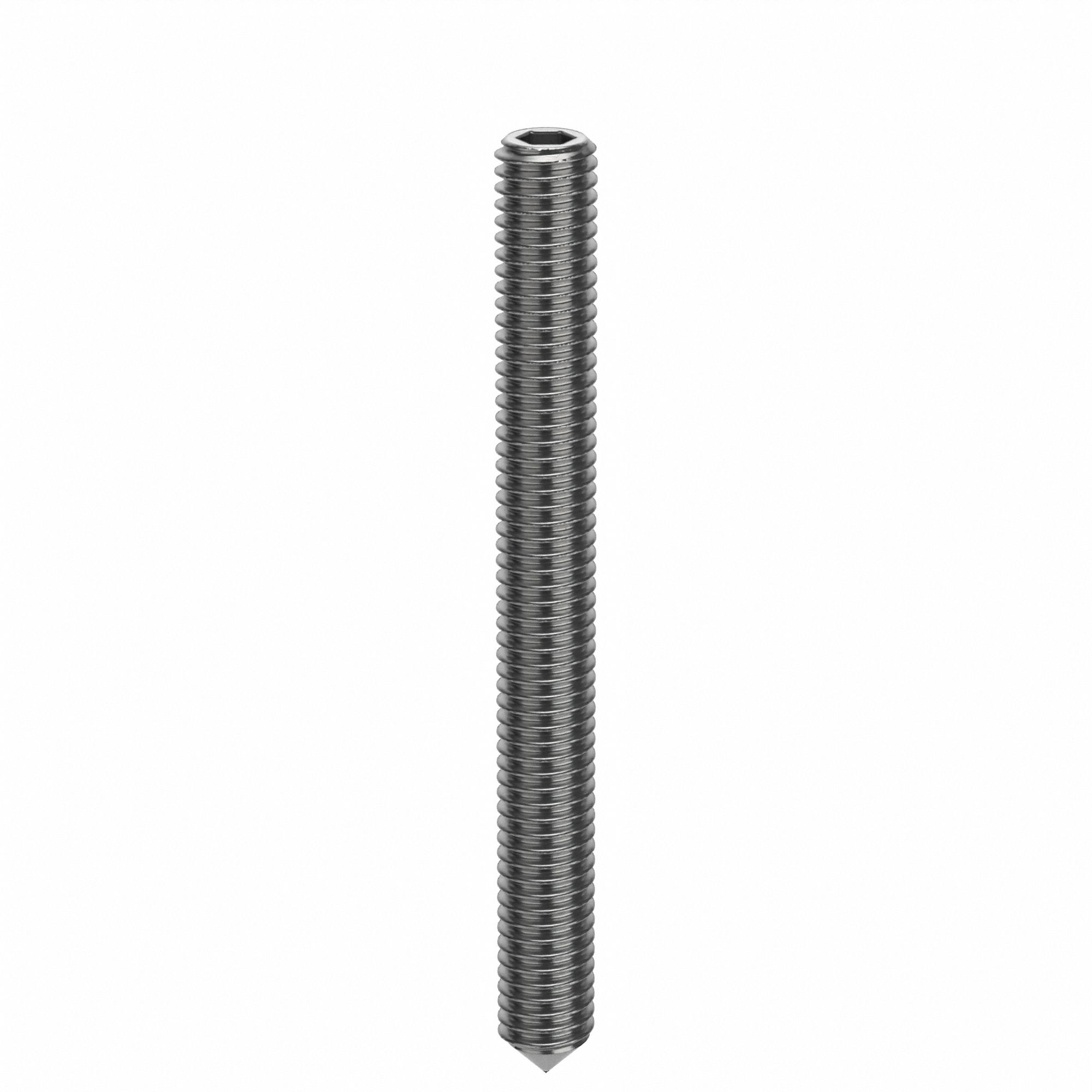 M6x1 Thread Size, 60 mm Overall Lg, Socket Set Screw - 31KC46|M51250 ...