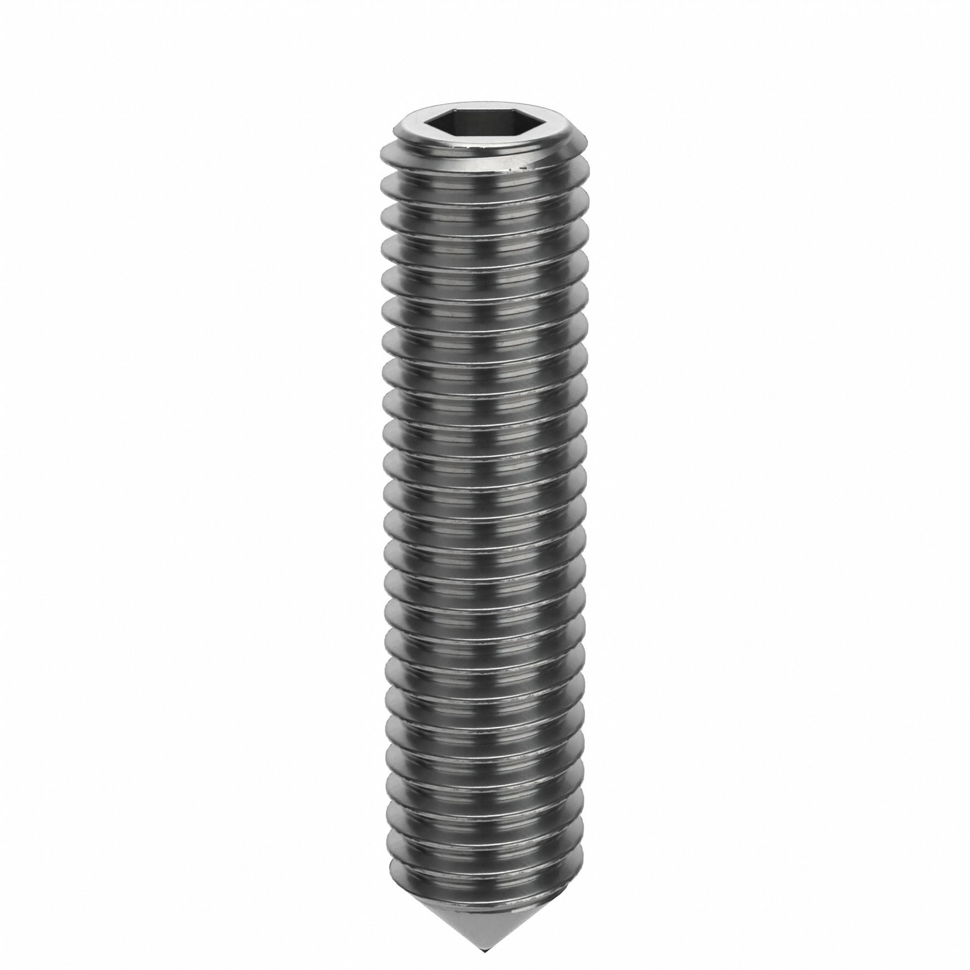 M8x1.25 Thread Size, 35 mm Overall Lg, Socket Set Screw - 31KC54|M51250 ...