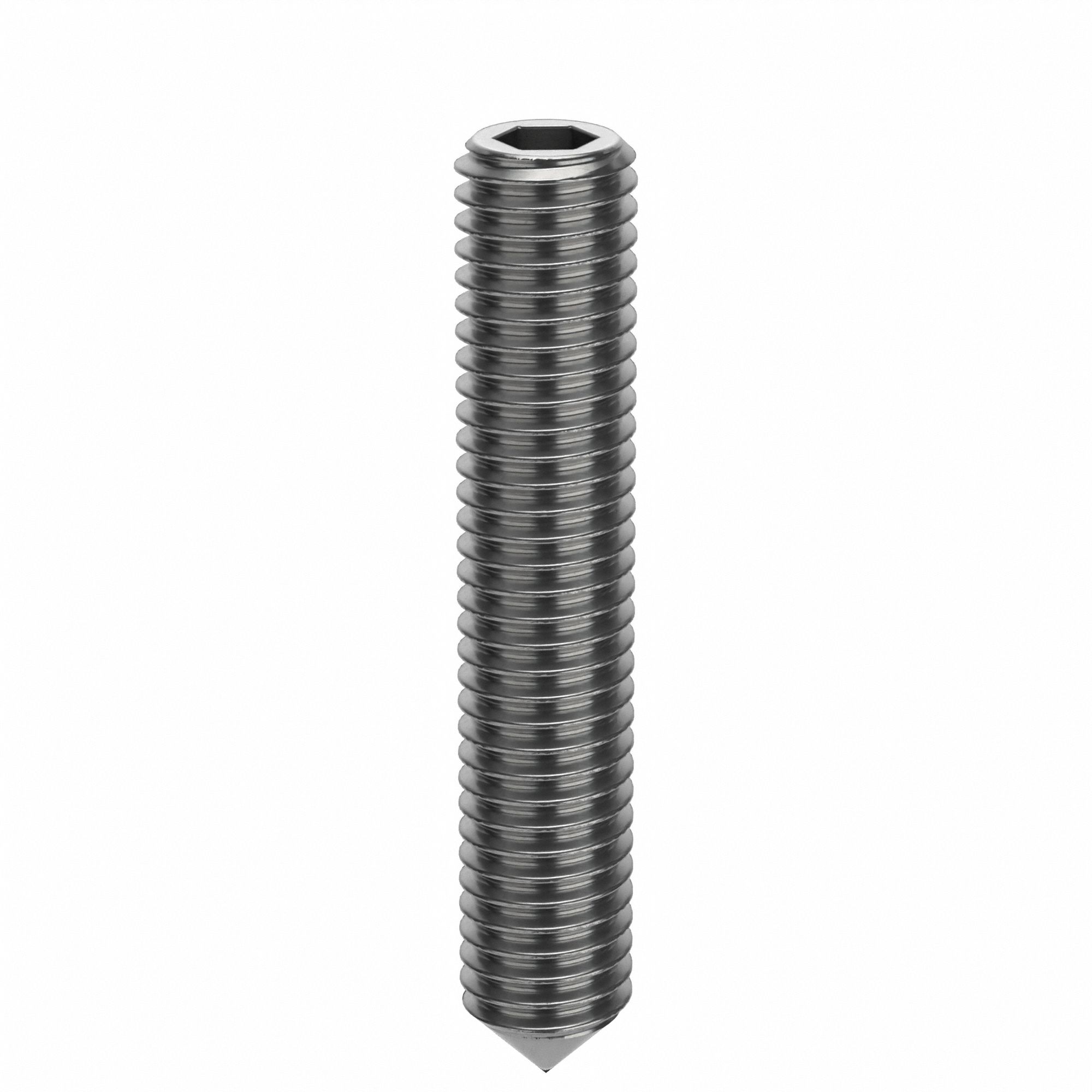 M8x1.25 Thread Size, 45 mm Overall Lg, Socket Set Screw - 31KC56|M51250 ...