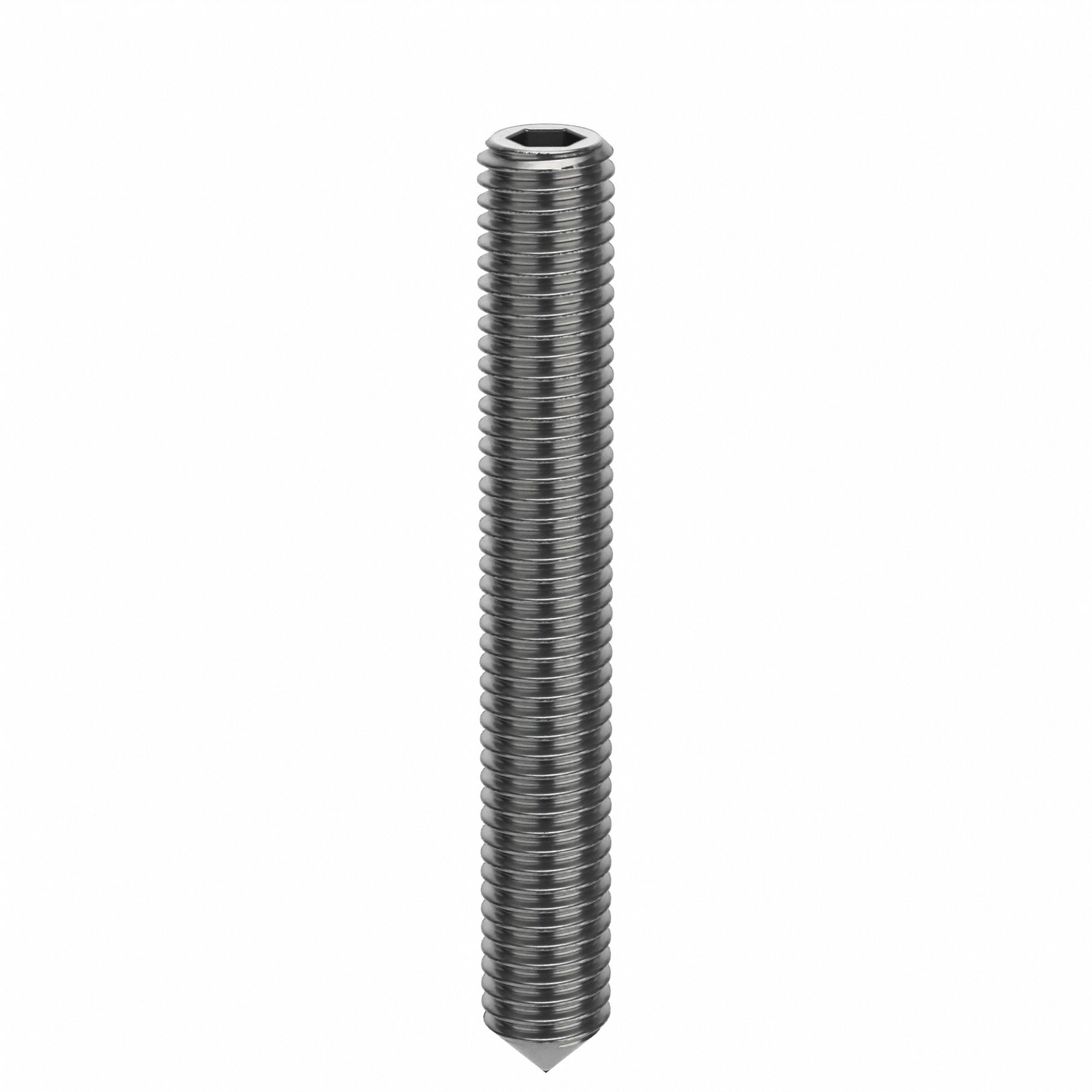 M8x1.25 Thread Size, 60 mm Overall Lg, Socket Set Screw - 31KC57|M51250 ...