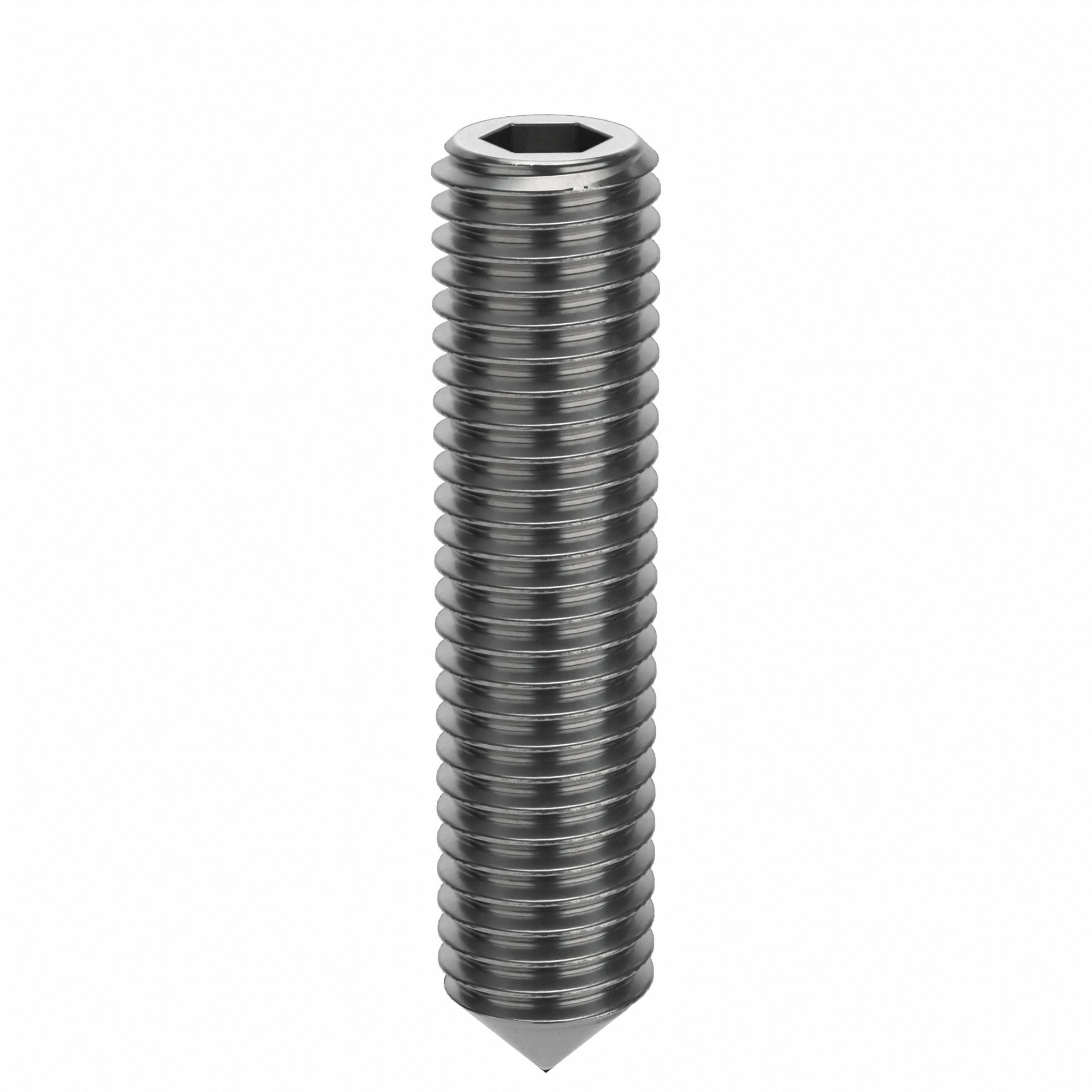 M10x1.5 Thread Size, 45 mm Overall Lg, Socket Set Screw - 31KC64|M51250.100.0045 - Grainger