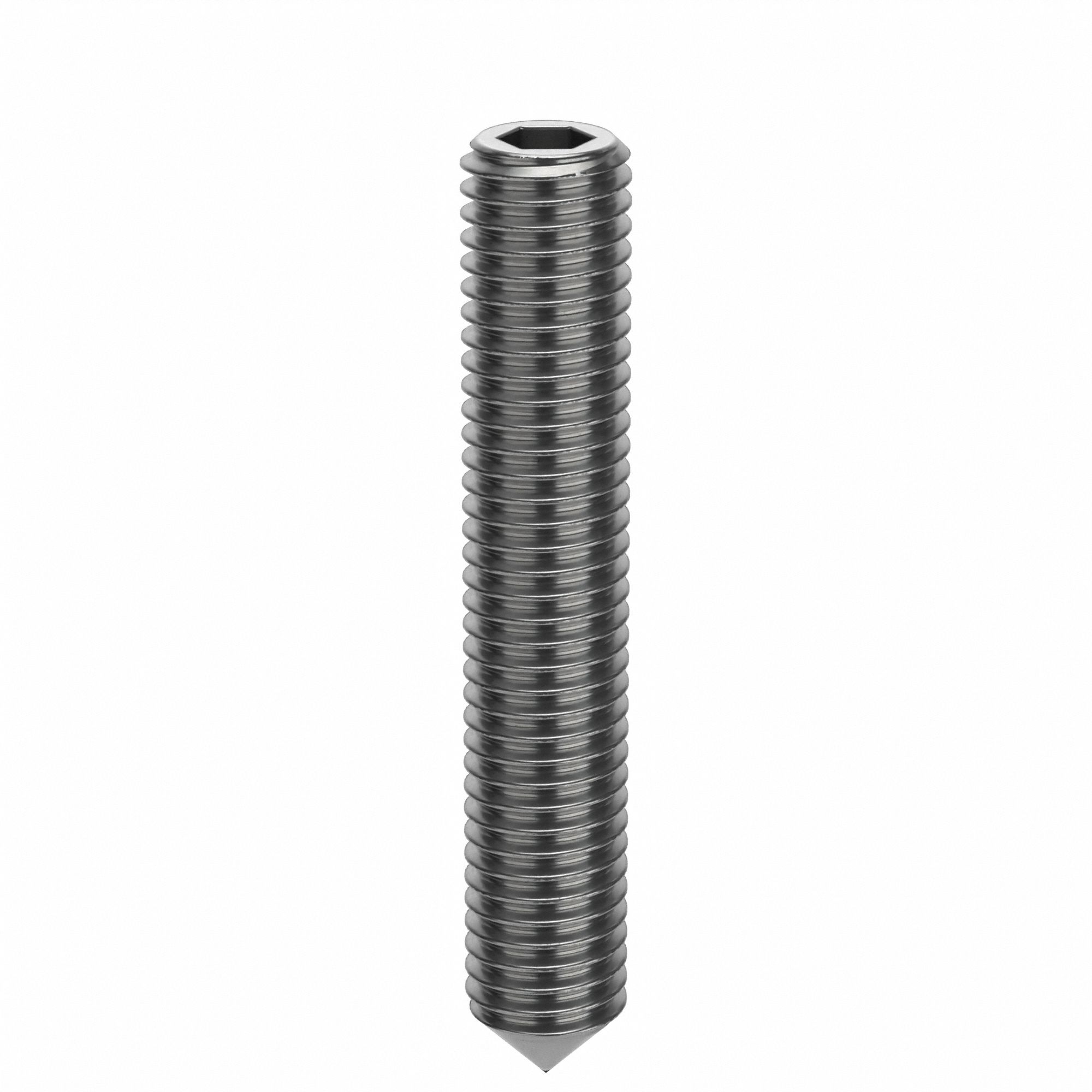M10x1.5 Thread Size, 60 mm Overall Lg, Socket Set Screw - 31KC65|M51250 ...