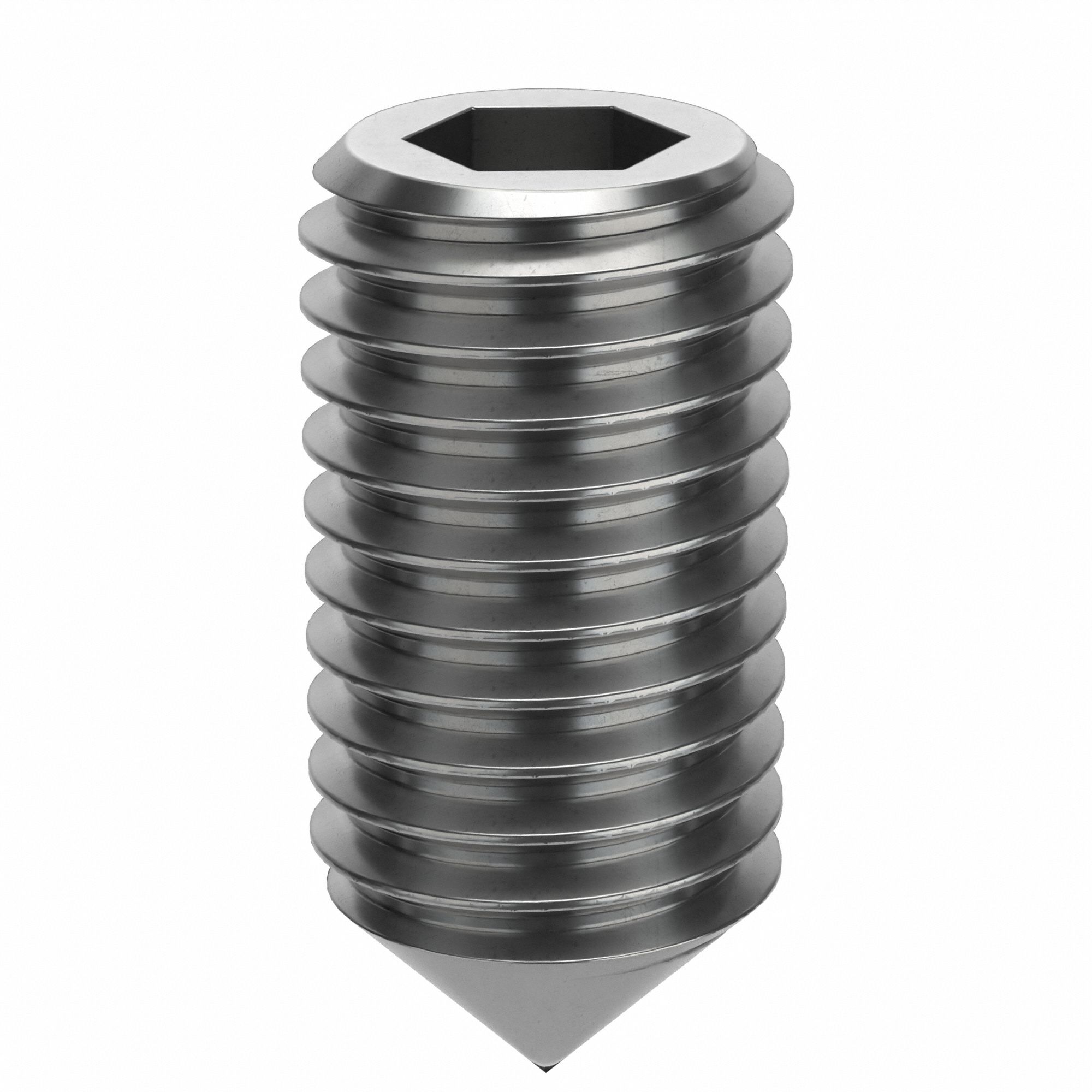 M12x1.75 Thread Size, 25 mm Overall Lg, Socket Set Screw - 31KC67 ...