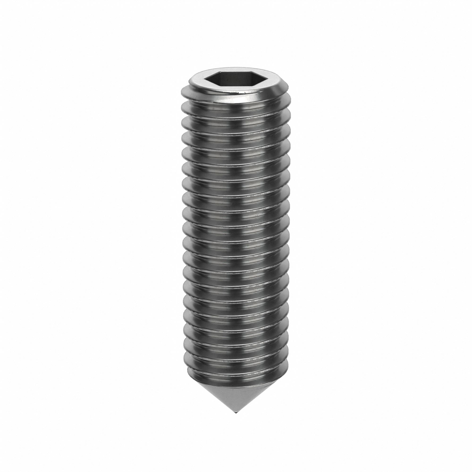 M12x1.75 Thread Size, 40 mm Overall Lg, Socket Set Screw - 31KC69 ...