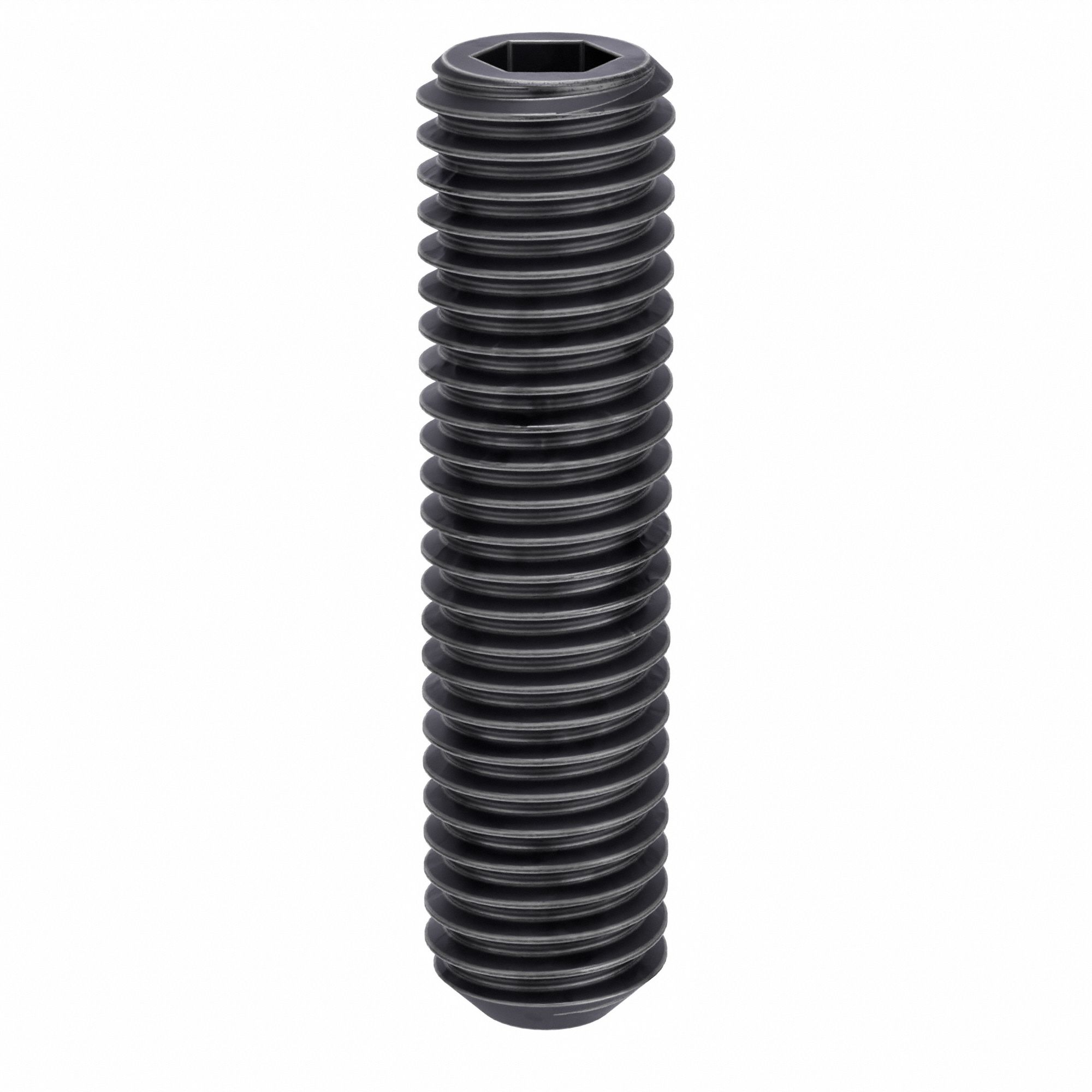 1/2"-13 Thread Size, 2 in Overall Lg, Socket Set Screw - 31KD50|U07810 ...