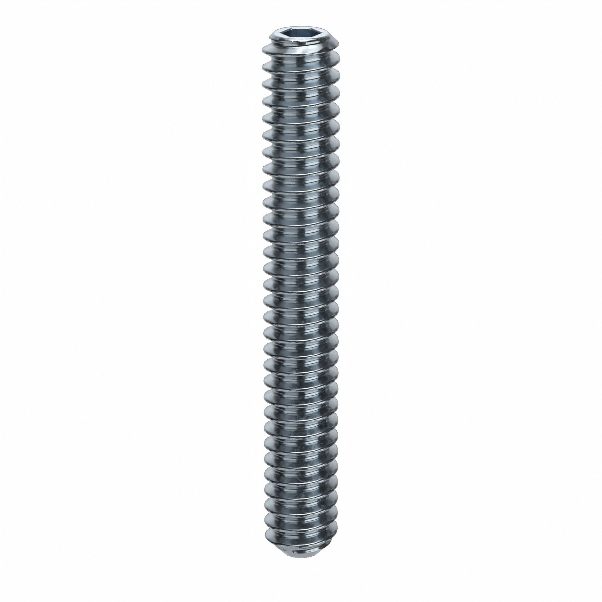 #6-32 Thread Size, 1 in Overall Lg, Socket Set Screw - 31KE14|U07860 ...
