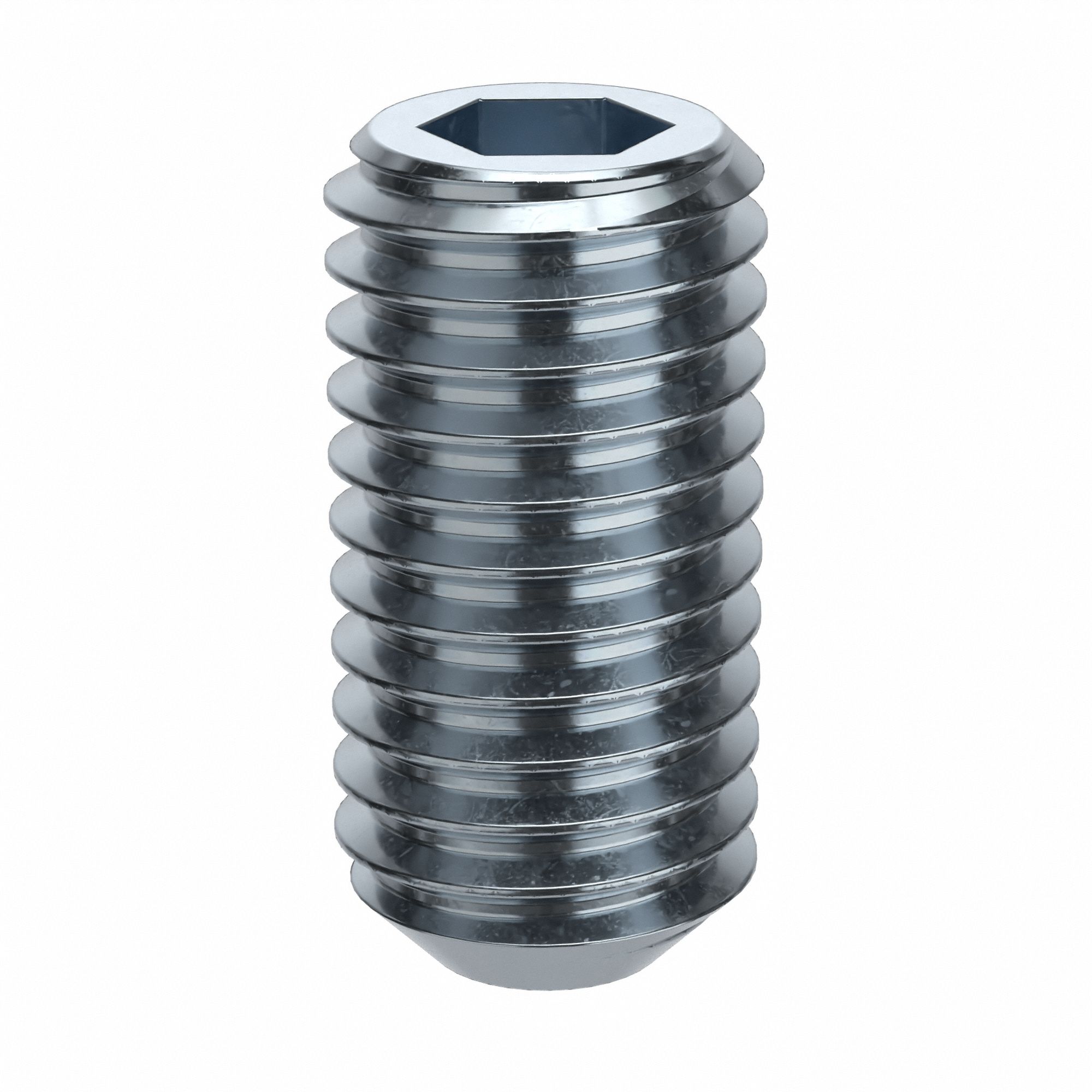 1/2"-13 Thread Size, 1 in Overall Lg, Socket Set Screw - 31KE85|U07860 ...