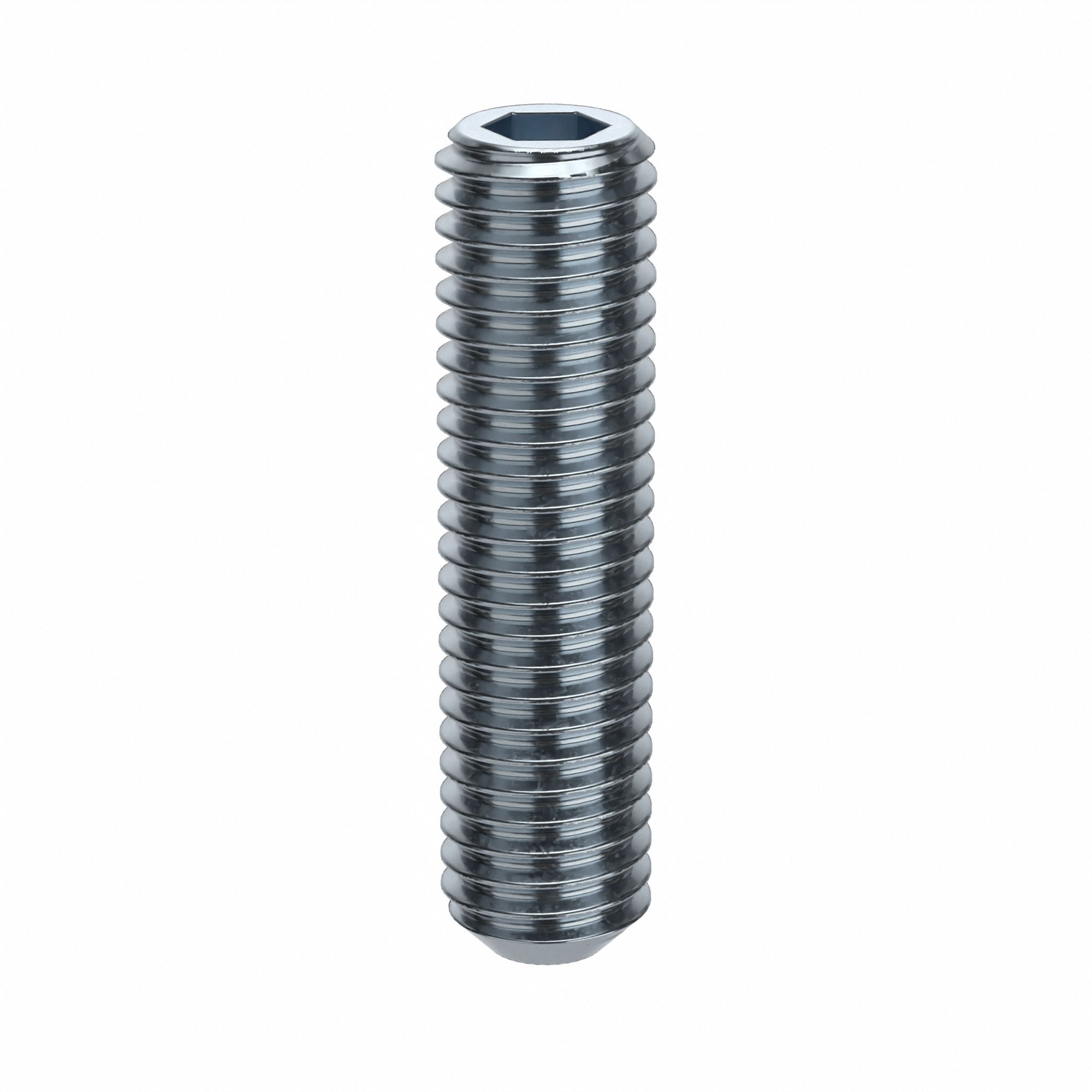 1/2"-13 Thread Size, 2 in Overall Lg, Socket Set Screw - 31KE89|U07860 ...