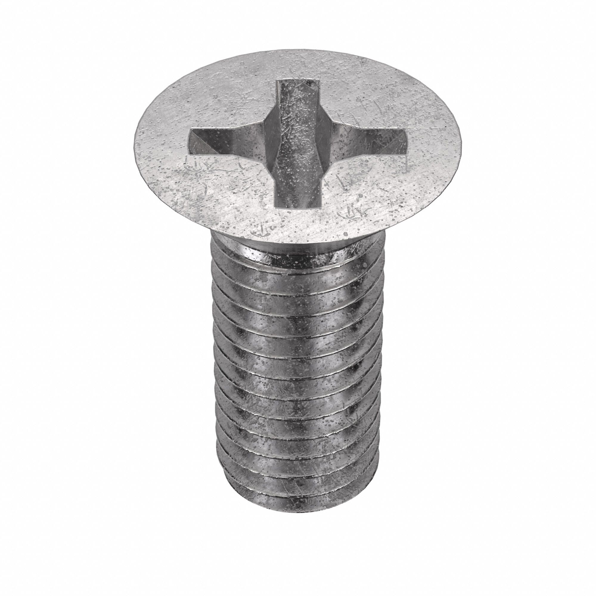 APPROVED VENDOR Tornillo Máquina M8-1.25mm, Estilo de la Cabeza Plana, Acabado Sin Acabado ...