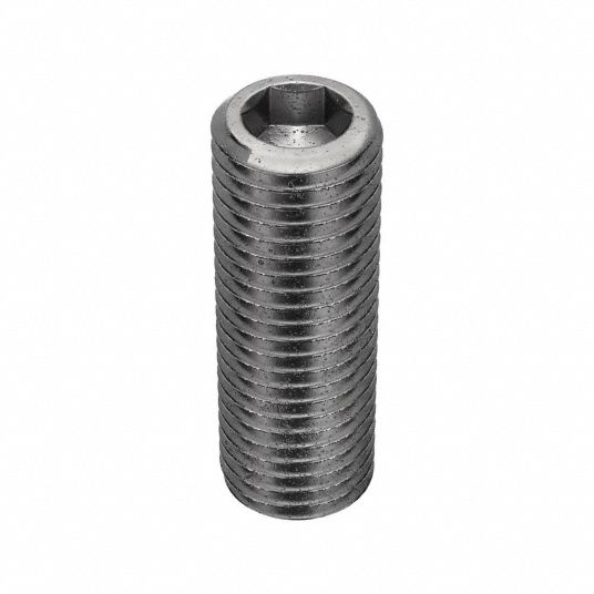 1"-8 Thread Size, 3 in Overall Lg, Socket Set Screw - 31KJ72|U01080.100 ...