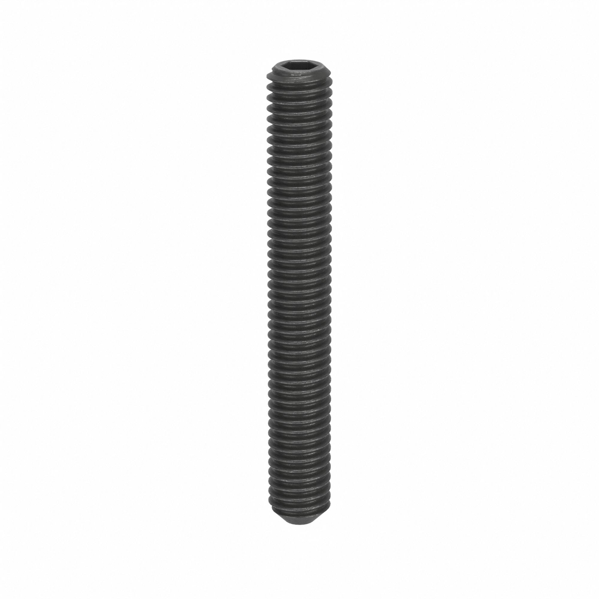 M6x1 Thread Size, 45 mm Overall Lg, Socket Set Screw - 31KK25|M07840 ...