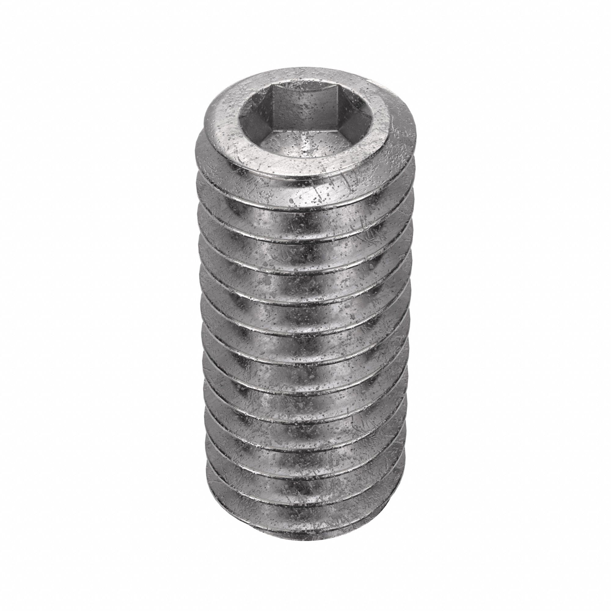 M2.5x0.45 Thread Size, 6 mm Overall Lg, Socket Set Screw - 31KK54|M51260.025.0006 - Grainger