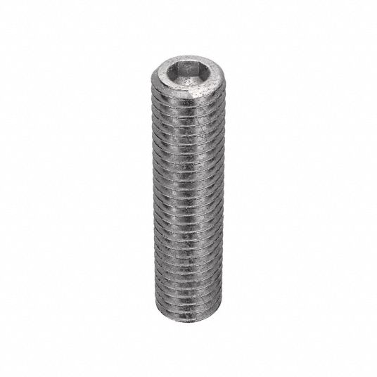 M8x1.25 Thread Size, 35 mm Overall Lg, Socket Set Screw - 31KK59|M51260 ...