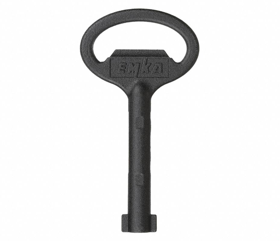 HUBBELL-WIEGMANN Llave, Acero al Carbono, Acabado Mate Negro - 31LA29 ...