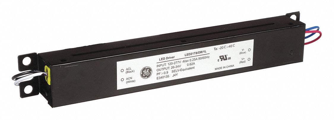 GE CURRENT, 1 Bulbs Supported, 120 to 277V AC, LED Driver - 31LA57 ...