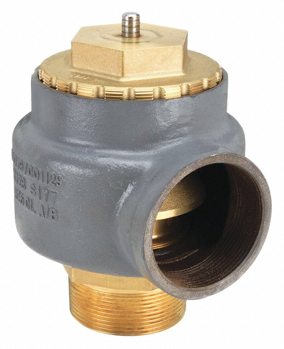 KUNKLE VALVE, MNPT x FNPT, 3 in x 3 in, Safety Relief Valve - 31LH27 ...