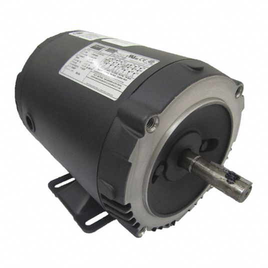 DAYTON General Purpose Motor: Open Dripproof, Face/Base Mount, 2 HP ...