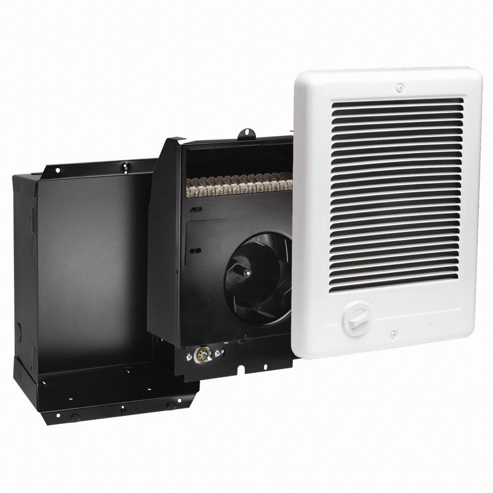 CADET Recessed Electric Wall-Mount Heater: 1,500W/2,000W, 208/240V AC ...