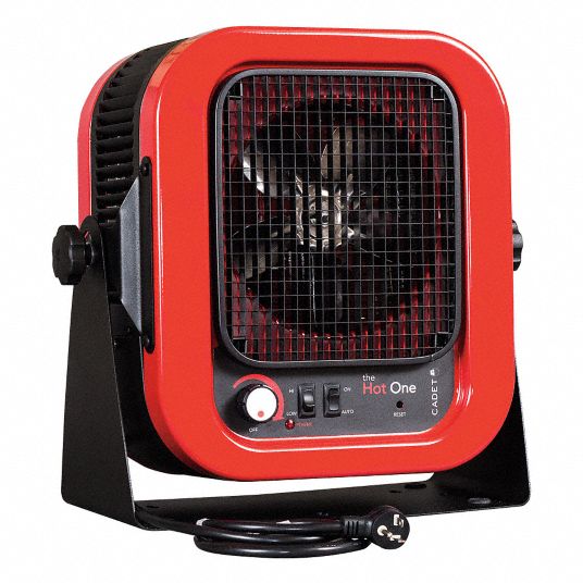 CADET Electric Wall & Ceiling Unit Heater, 2.7kW/4kW, 240V AC, 1-phase ...