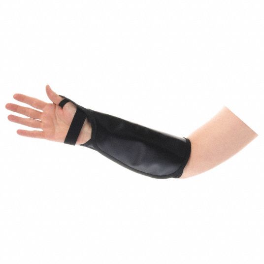 TURTLESKIN, ANSI/ISEA Cut Level 5, Black, Cut-Resistant Sleeve - 31LM54 ...