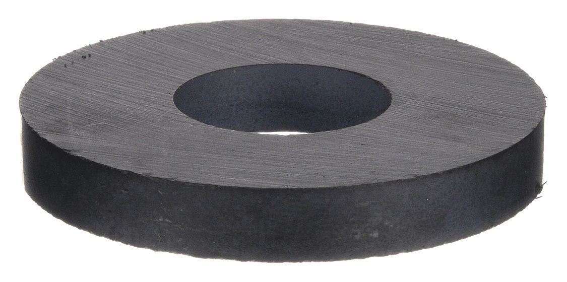MAG-MATE RING MAGNET,7 LBS.,1/4"H,480deg.F - Ceramic Magnets - MGNF1405 ...