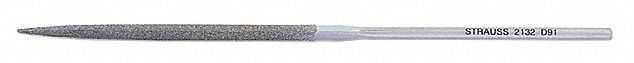 Triangular, 100_80 Grit, Needle File - 31LY28|NF2132D181 - Grainger