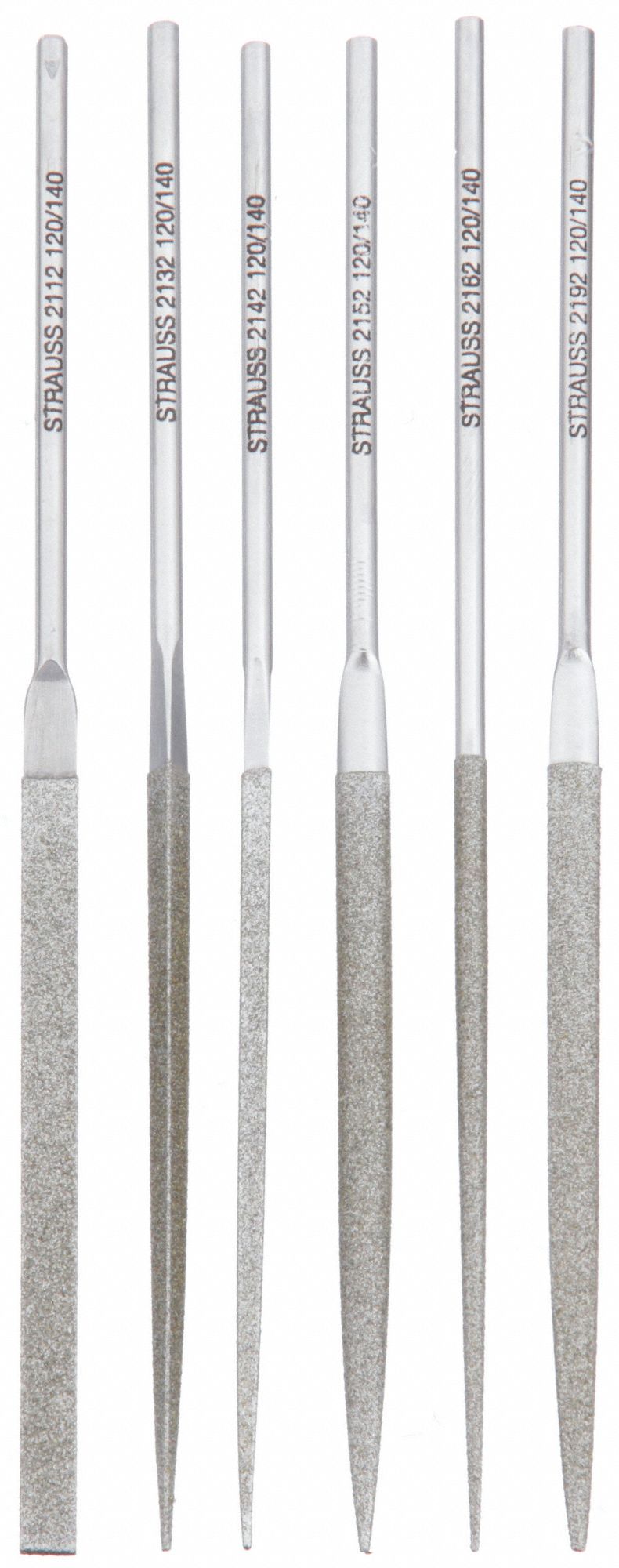 Crossing/Equaling/Half Round/Round/Square/Triangular, 140 mm Lg without ...