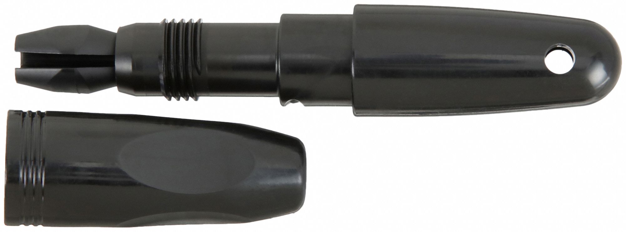 STRAUSS File Handle: Oval with Inserts, Plastic, Push-On, 3 3/4 in ...