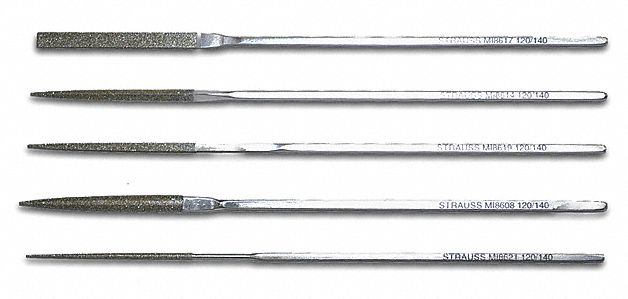 Equaling/Half Round/Round/Square/Triangular, 140 mm Lg without Tang ...