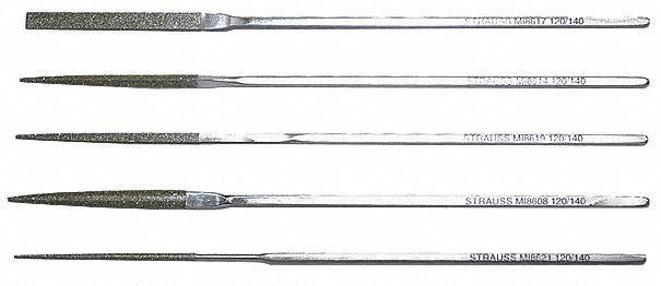 Equaling/Half Round/Round/Square/Triangular, 140 mm Lg without Tang ...