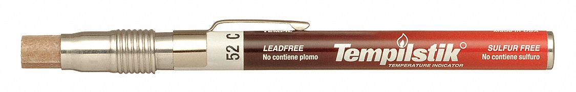 Temperature Indicator, 450°F Temp. Range, 3/8 in Tip Size - Grainger